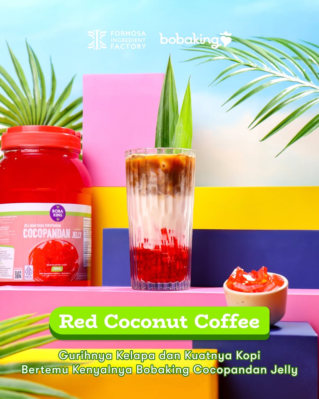 Red Coconut Coffee - Bobaking